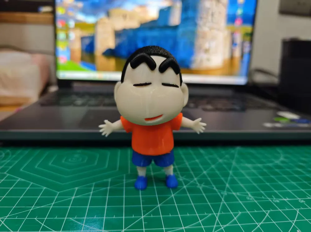 Crayon Shin-chan vollständig zerlegt, kein AMS erforderlich ...