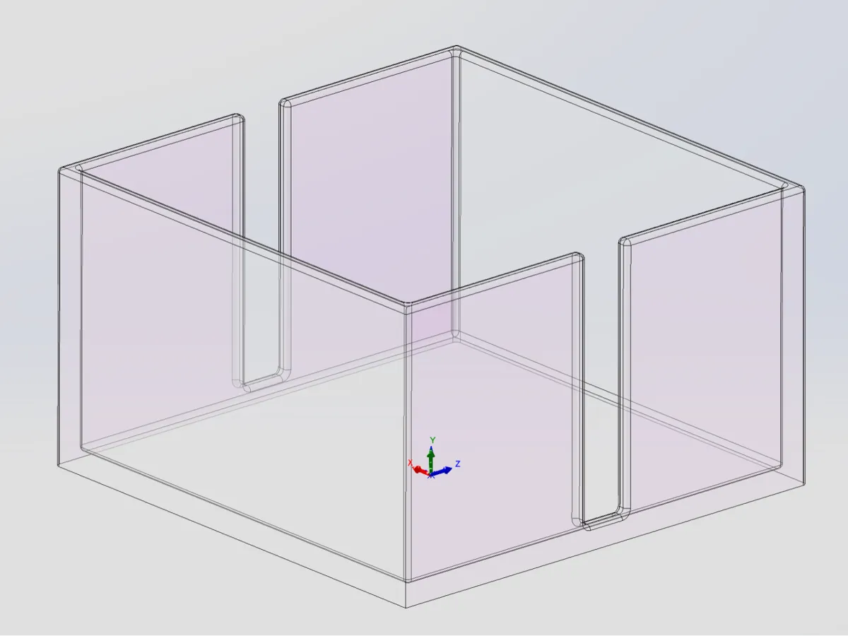 Parts box for conveniently picking small parts - Free 3D Print Model ...