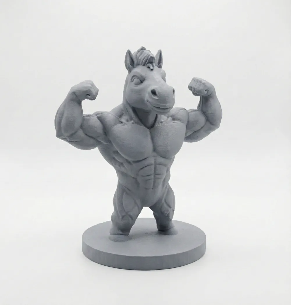 The Big Buff Stallion - Free 3D Print Model - MakerWorld
