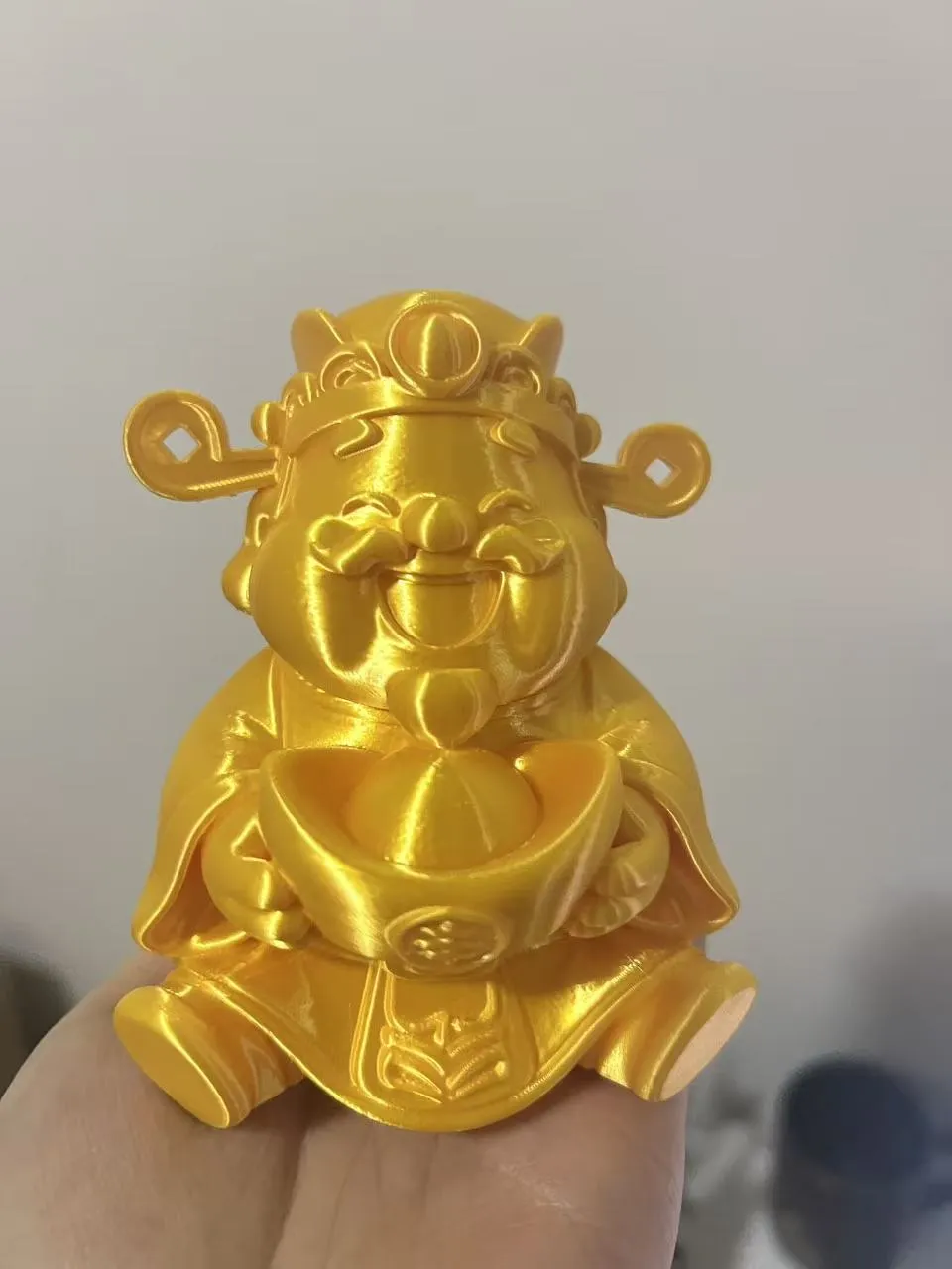 New Year Welcoming the God of Wealth ~ Cute Little God of Wealth - Free ...