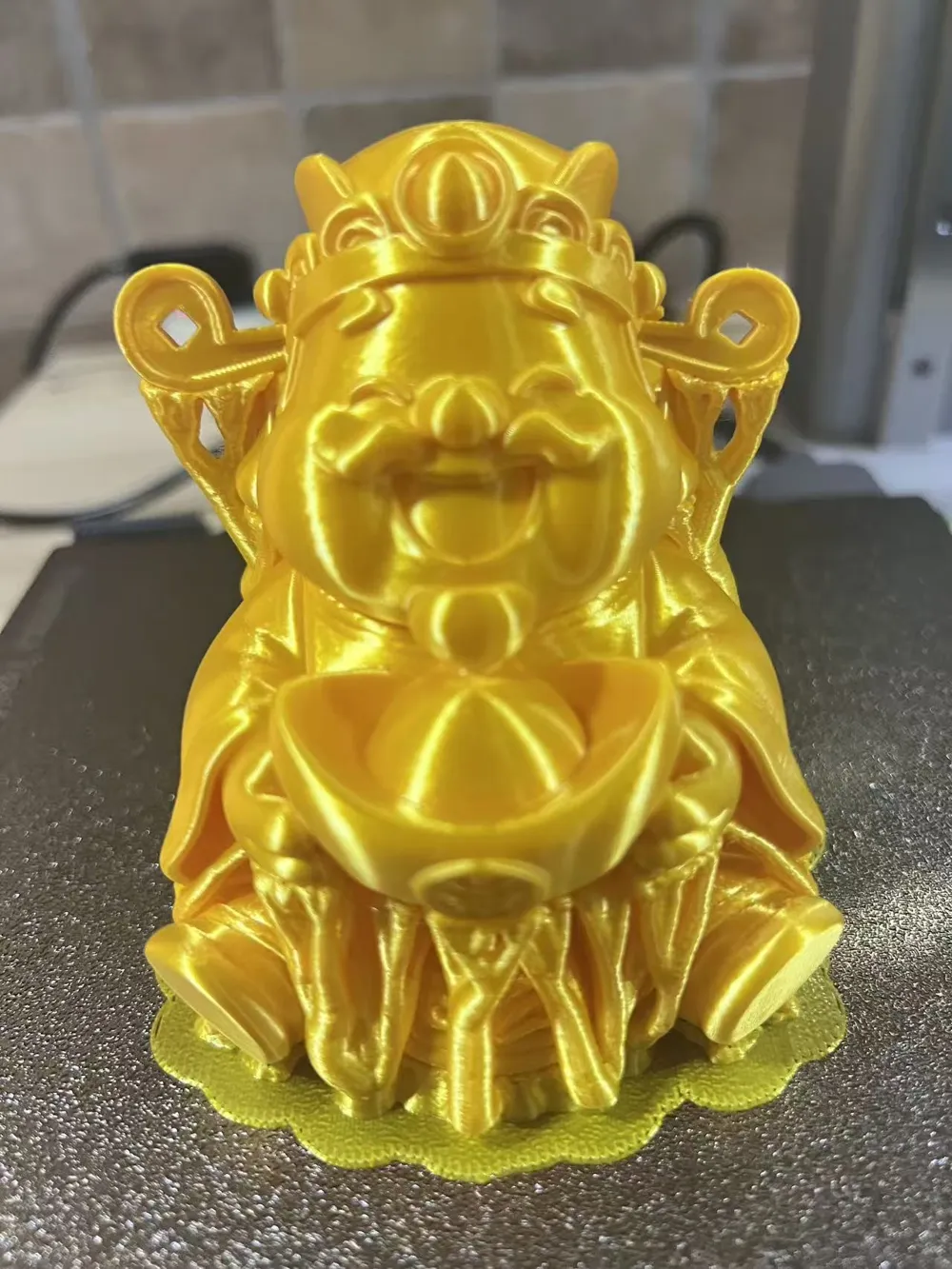 New Year Welcoming the God of Wealth ~ Cute Little God of Wealth - Free ...