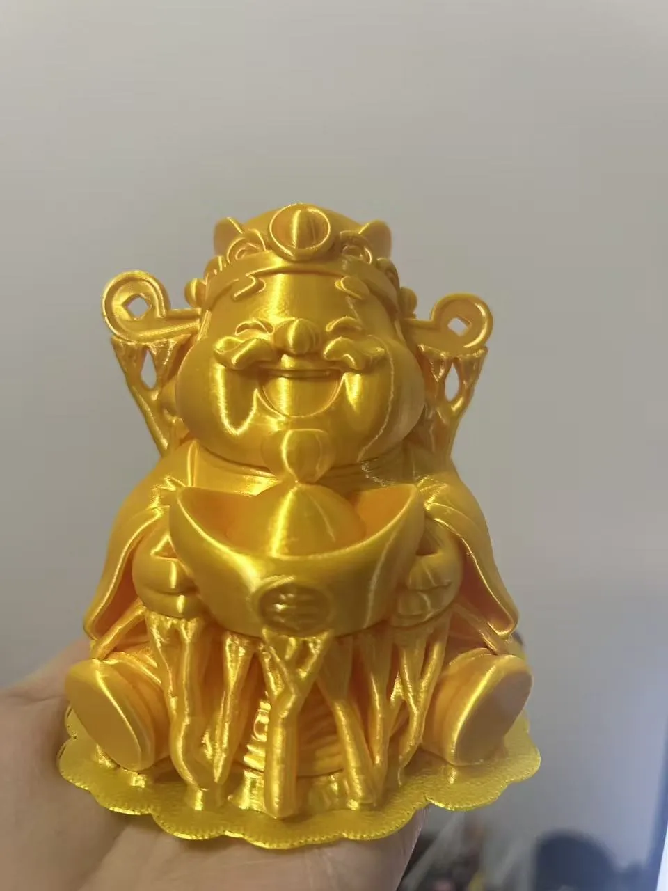 New Year Welcoming the God of Wealth ~ Cute Little God of Wealth - Free ...