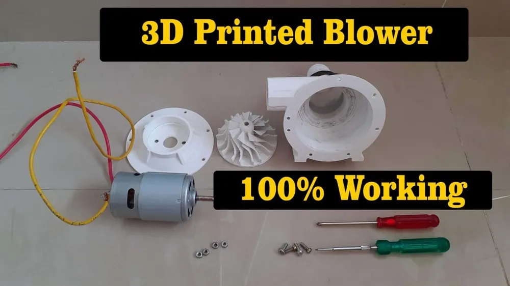 DIY 3D Printed Blower - Free 3D Print Model - MakerWorld