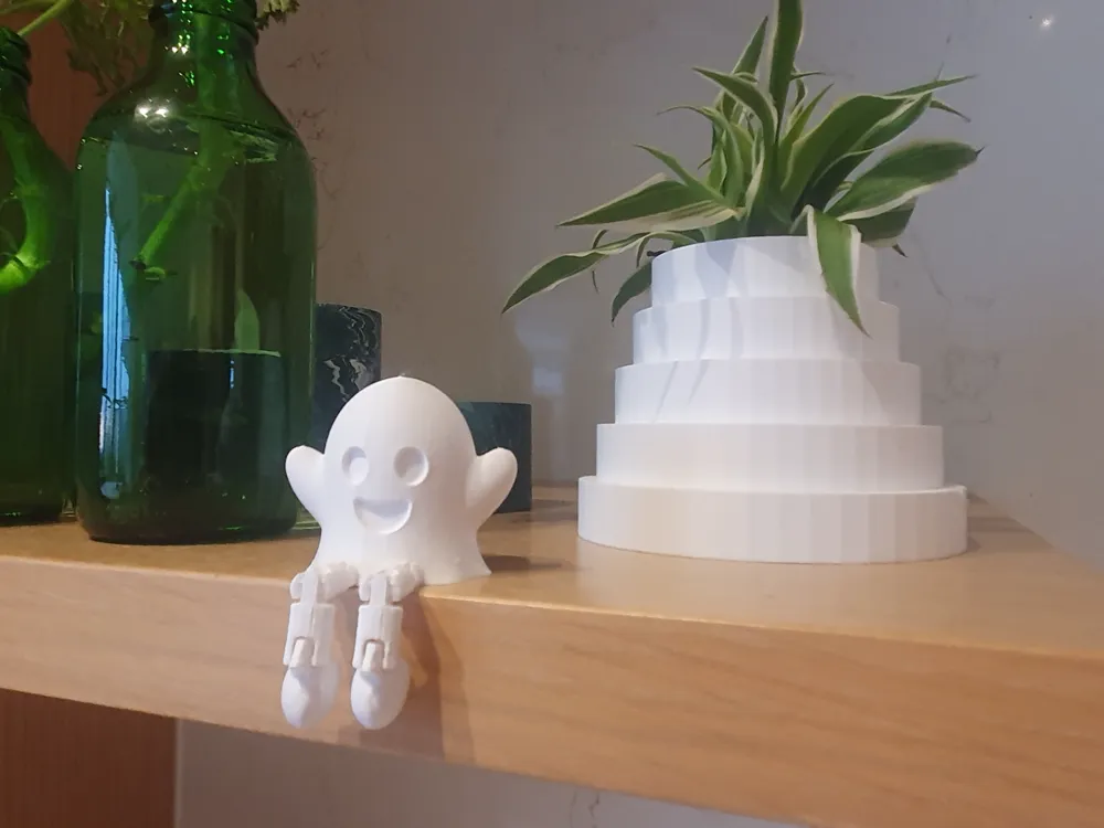 Ghost shelve/ 3D print buddy - Free 3D Print Model - MakerWorld