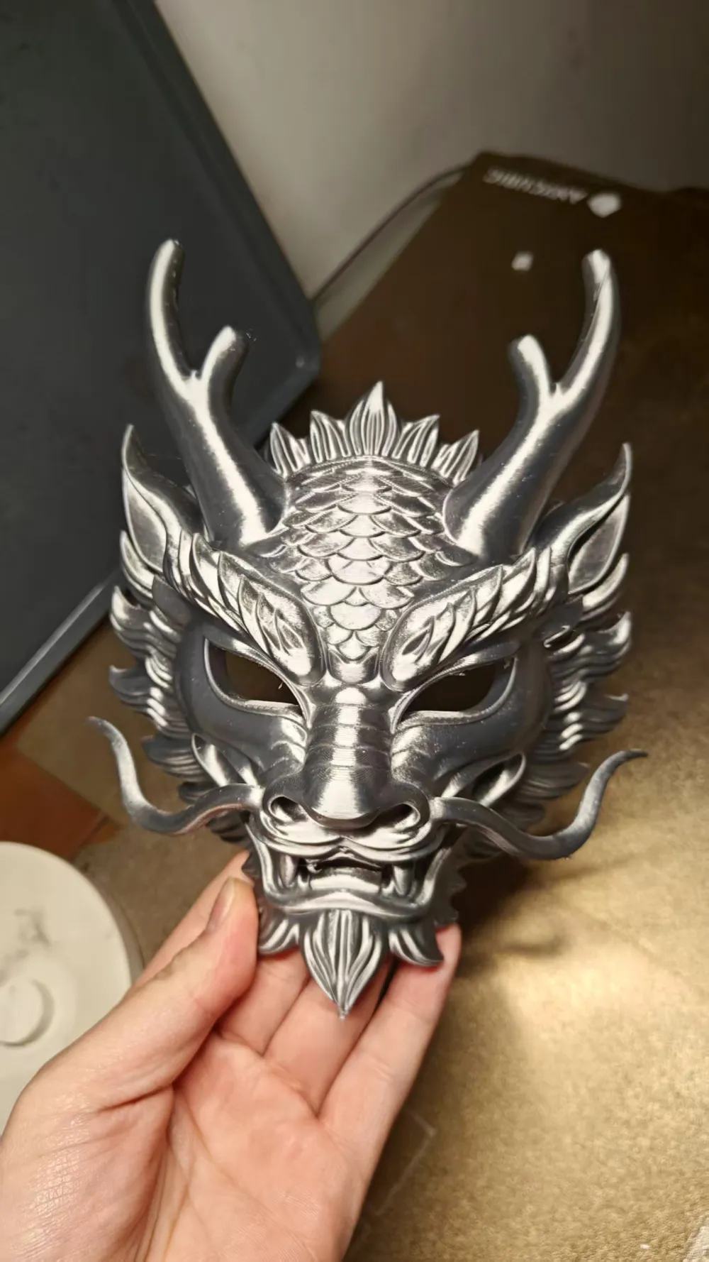 Dragon Mask - Free 3D Print Model - MakerWorld