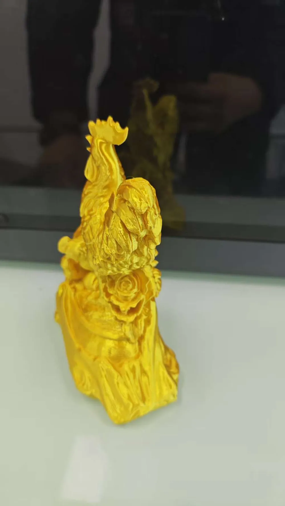 Golden Rooster Brings Blessings, Auspicious and Prosperous - Free 3D Print Model - MakerWorld