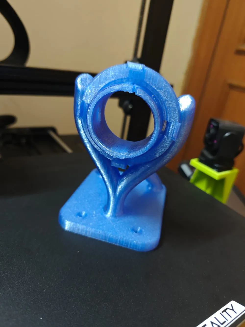 Wall mount for Shades _bellows wave lamp - Free 3D Print Model - MakerWorld