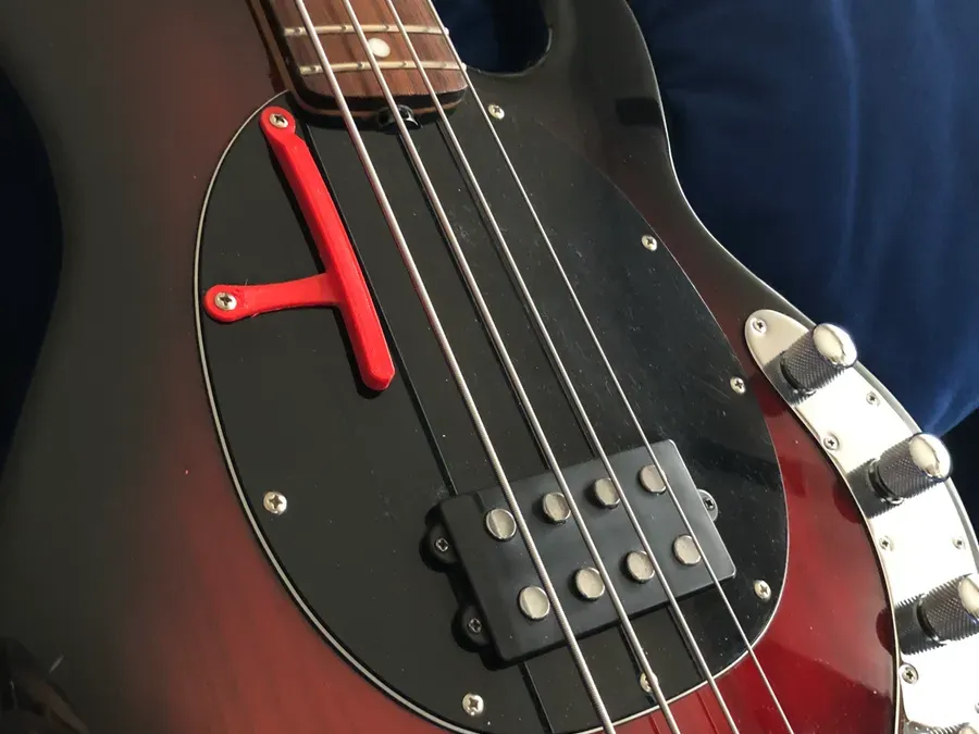 Musicman stingray bass thumb rest - Free 3D Print Model - MakerWorld