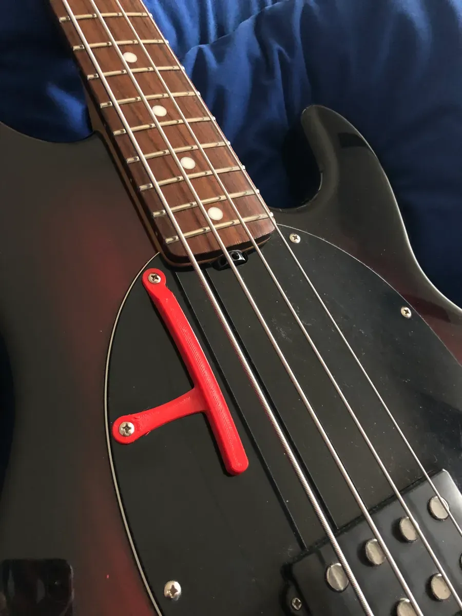 Musicman stingray bass thumb rest - Free 3D Print Model - MakerWorld