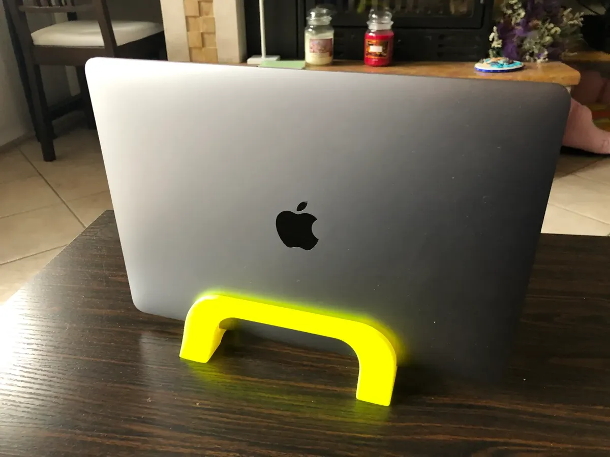 Macbook Air 13” M1 vertical stand - Free 3D Print Model - MakerWorld