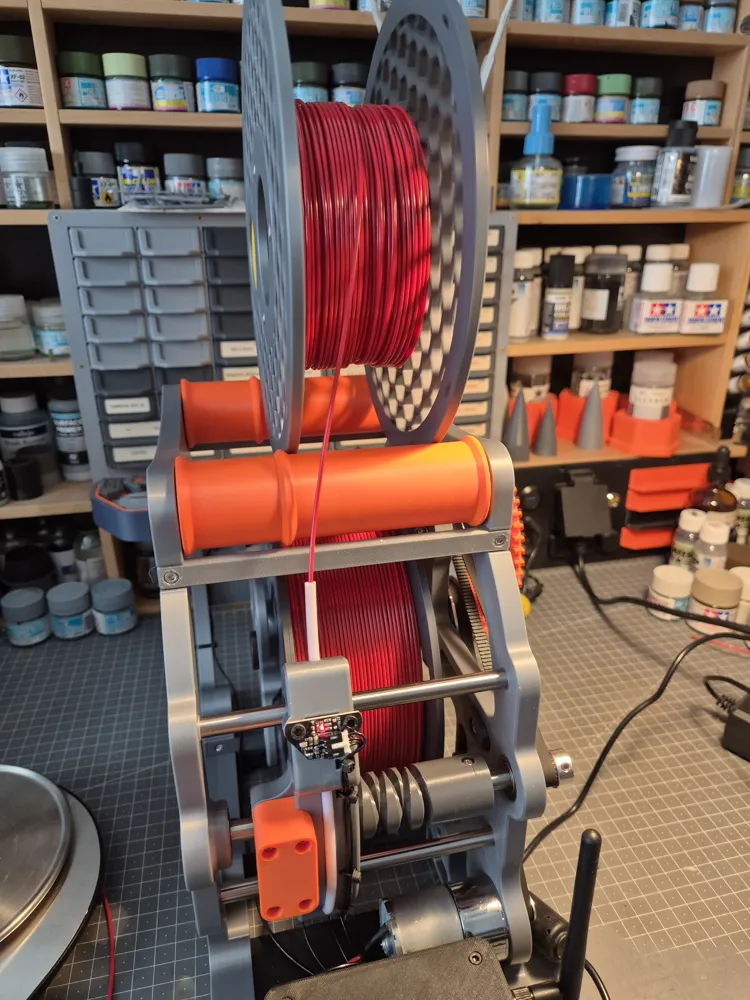 High-Speed Respooler: Opto + Spool-Full +2.5kg - Free 3D Print Model ...