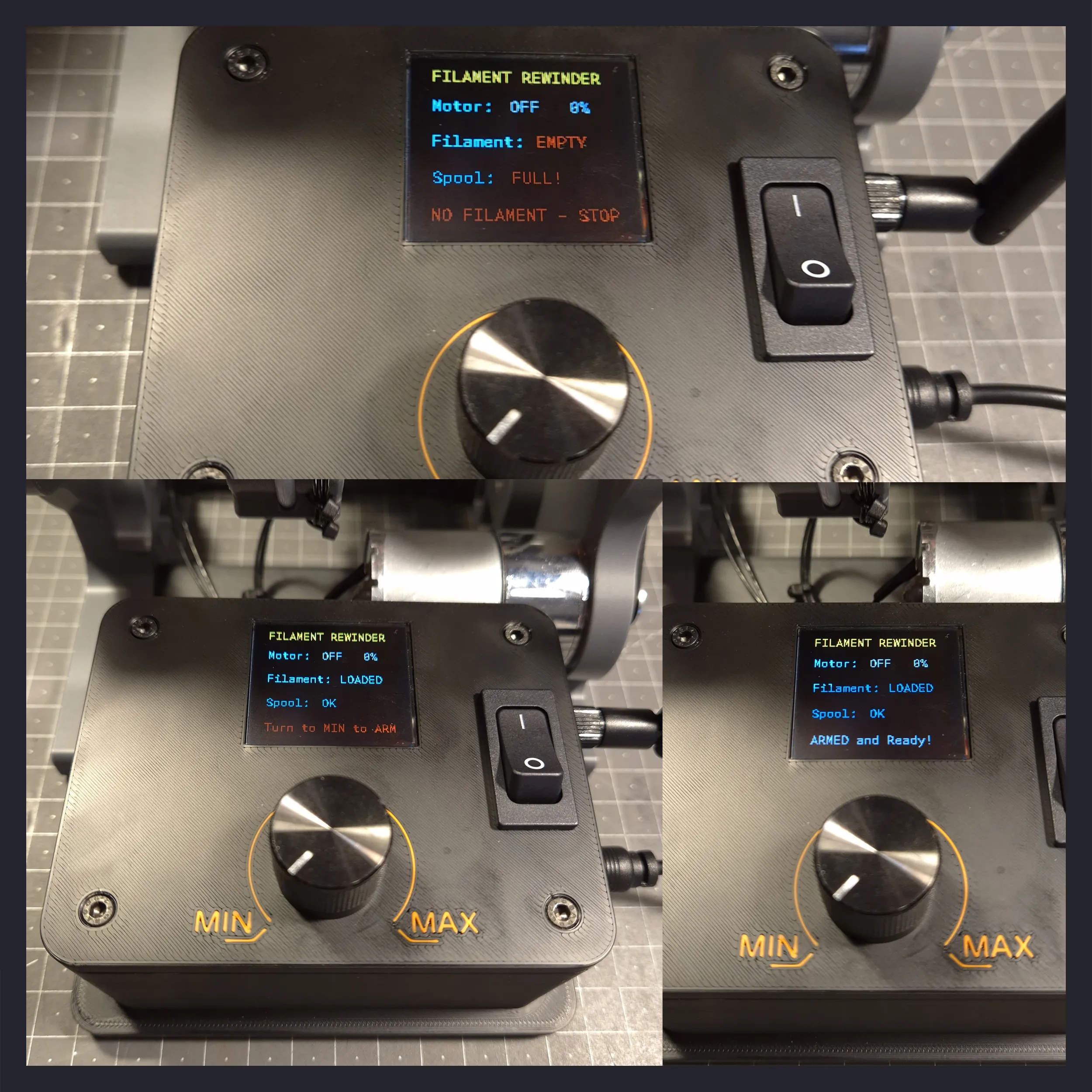 High-Speed Smart Respooler-Opto + Spool-Full+2.5kg - Free 3D Print ...