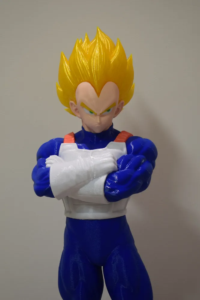 Dragon Ball - Super Vegeta - Free 3D Print Model - MakerWorld