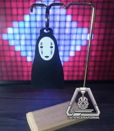 Kaonashi Spirited Away Keychain - Free 3D Print Model - MakerWorld