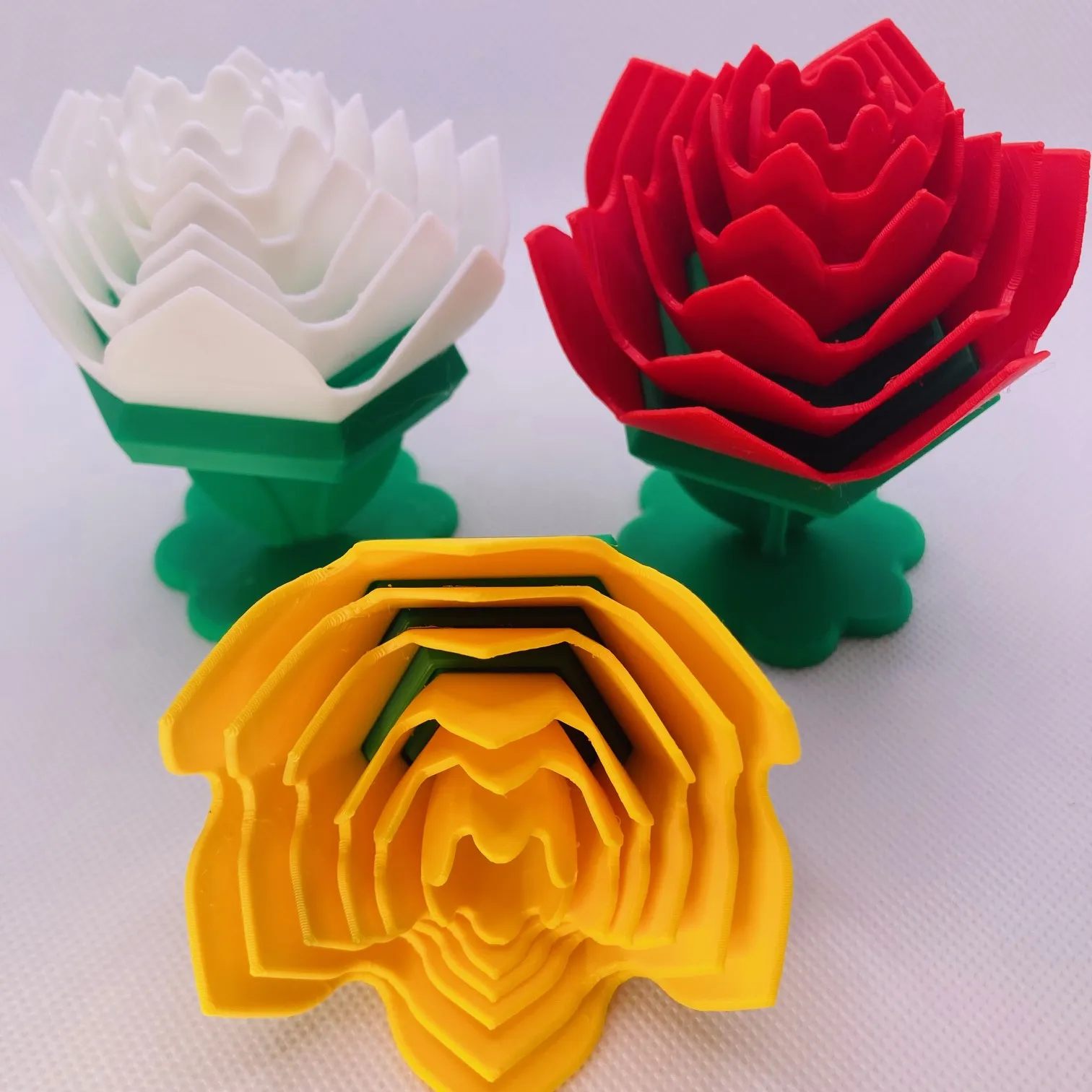 Flower Hexagon Fidget Toy (Print in Place) - Free 3D Print Model ...