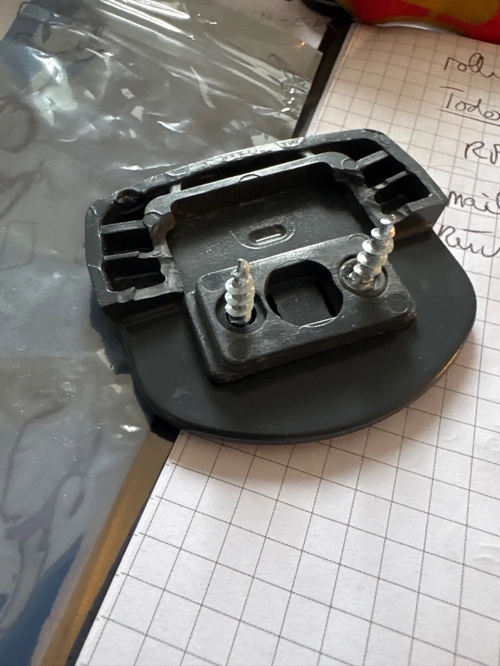 Patio door handle with dovetail joint - Free 3D Print Model - MakerWorld