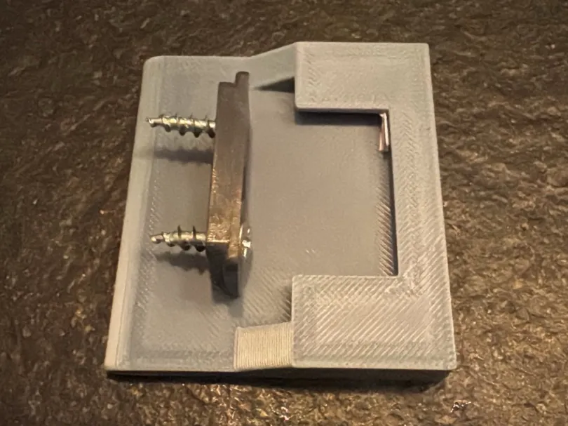 Patio door handle with dovetail joint - Free 3D Print Model - MakerWorld