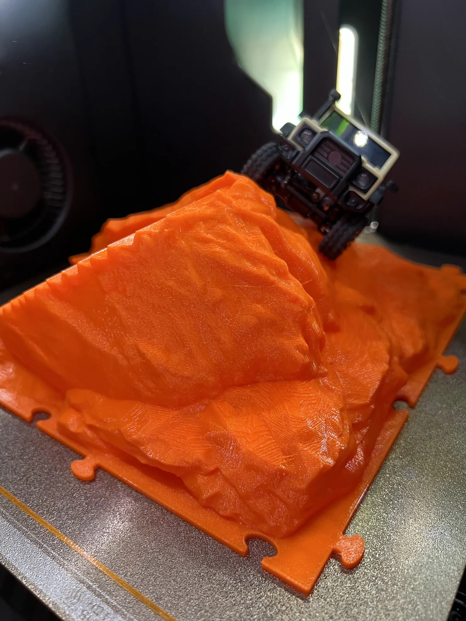 Micro Rock Crawler Park Track Boulder with Stairs - Free 3D Print Model ...