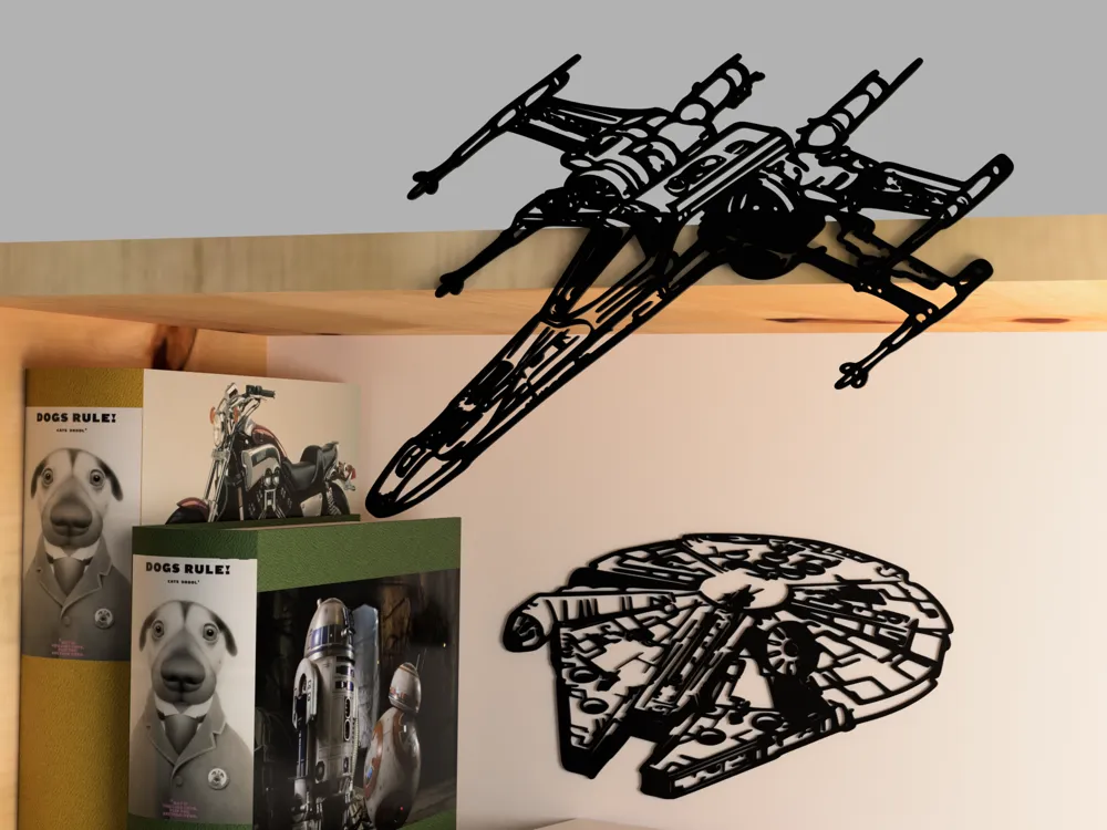 X-Wing fighter - Free 3D Print Model - MakerWorld
