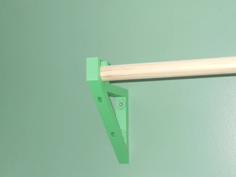 Parametric Dowel Bracket - Free 3D Print Model - MakerWorld