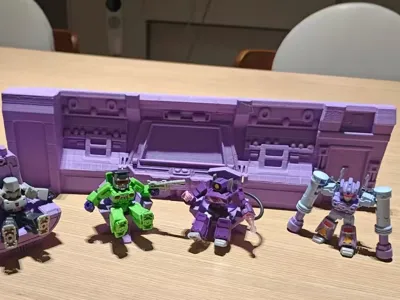 Decepticon Base Kit 04 - Base Background - Free 3D Print Model - MakerWorld