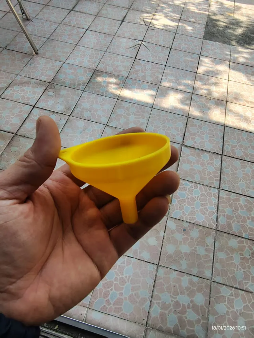 Small funnel suitable for filling alcohol spray bottles - Free 3D Print ...