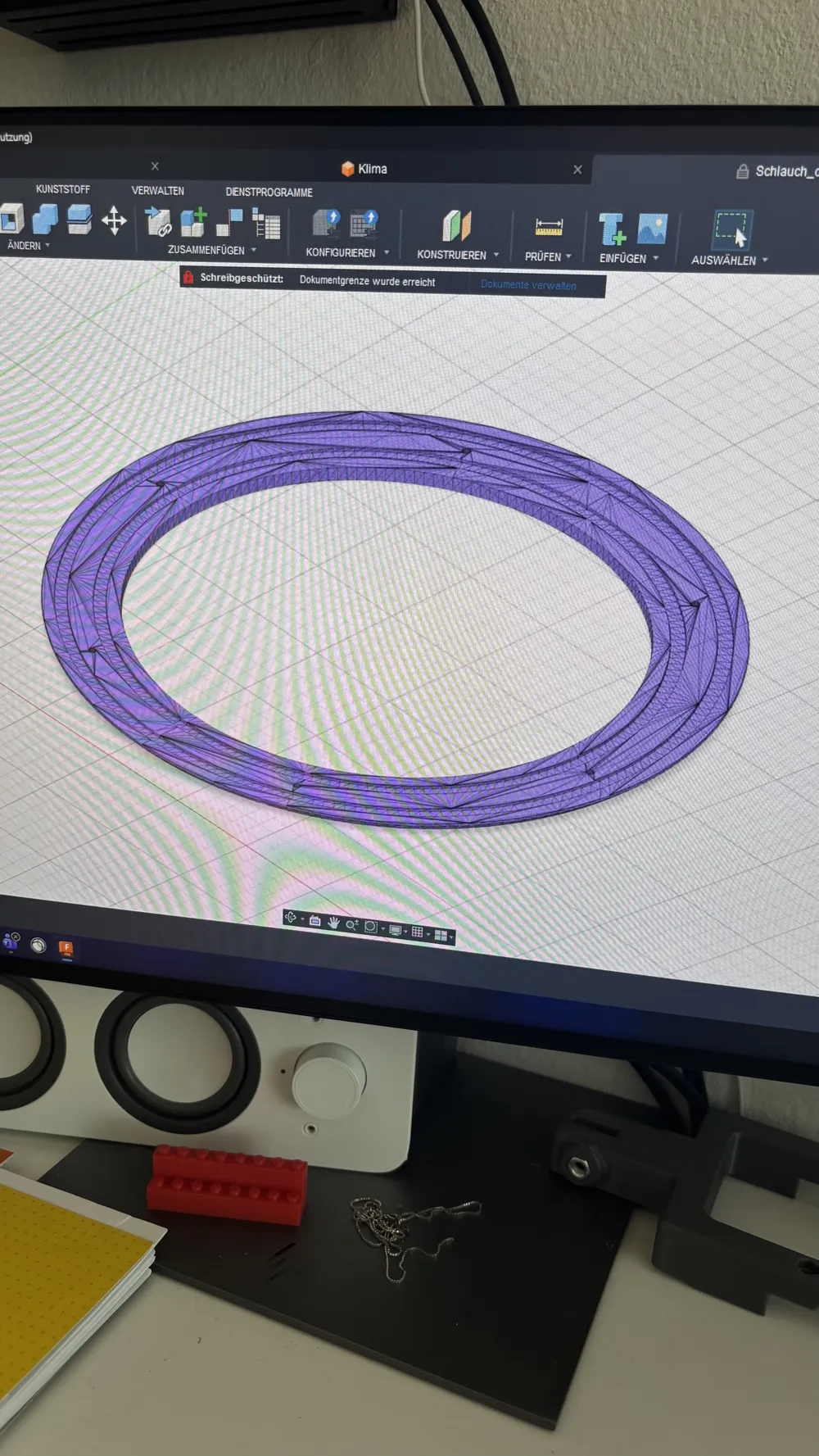 Hose Pass-through 125mm - Free 3D Print Model - MakerWorld