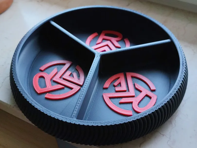 Plato de aperitivos Rot-Weiss Essen - Modelo de impresión 3D gratuito ...