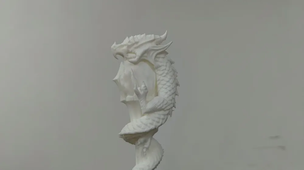 Ancient Dragon Claw Staff—Sorcerer's RPG Prop - Free 3D Print Model ...