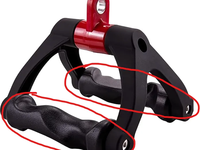 simple mod for HXD-ERGO V shape Lat Machine Handle - Free 3D Print ...