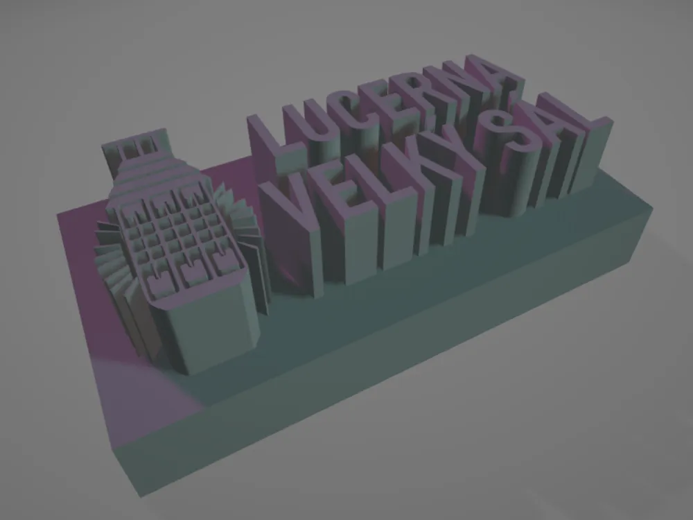 Lucerna Hall Stamp - Free 3D Print Model - MakerWorld