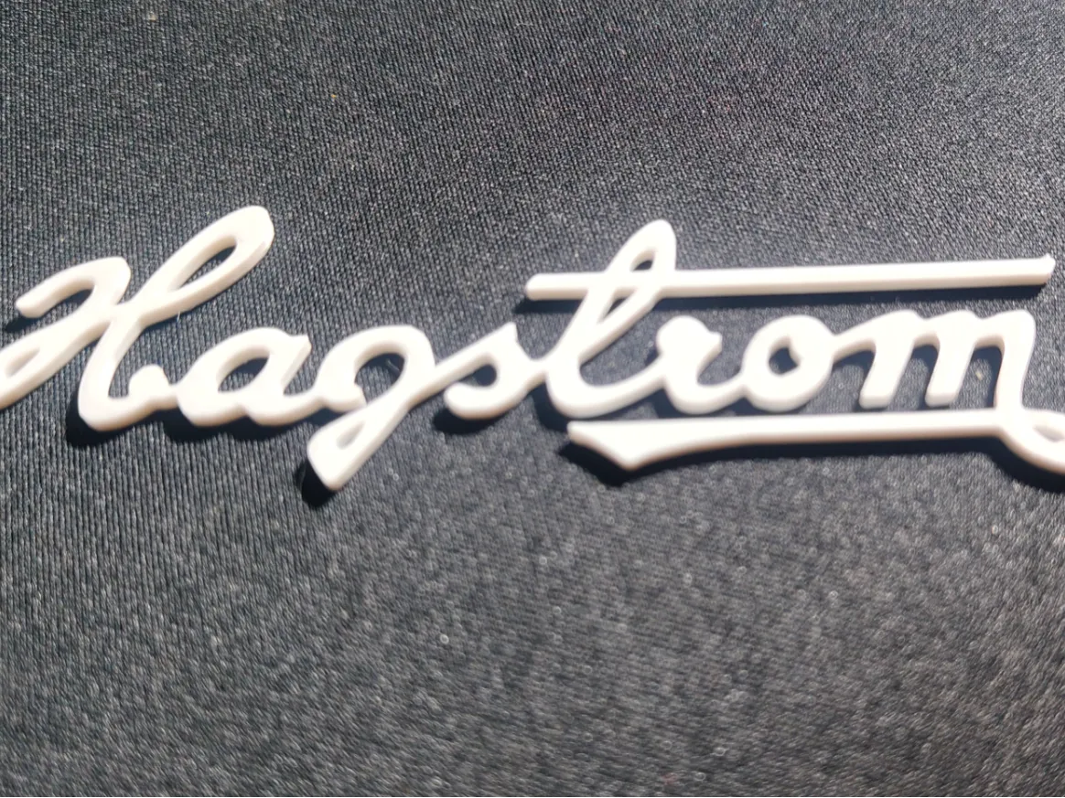Logo hagstrom - Free 3D Print Model - MakerWorld