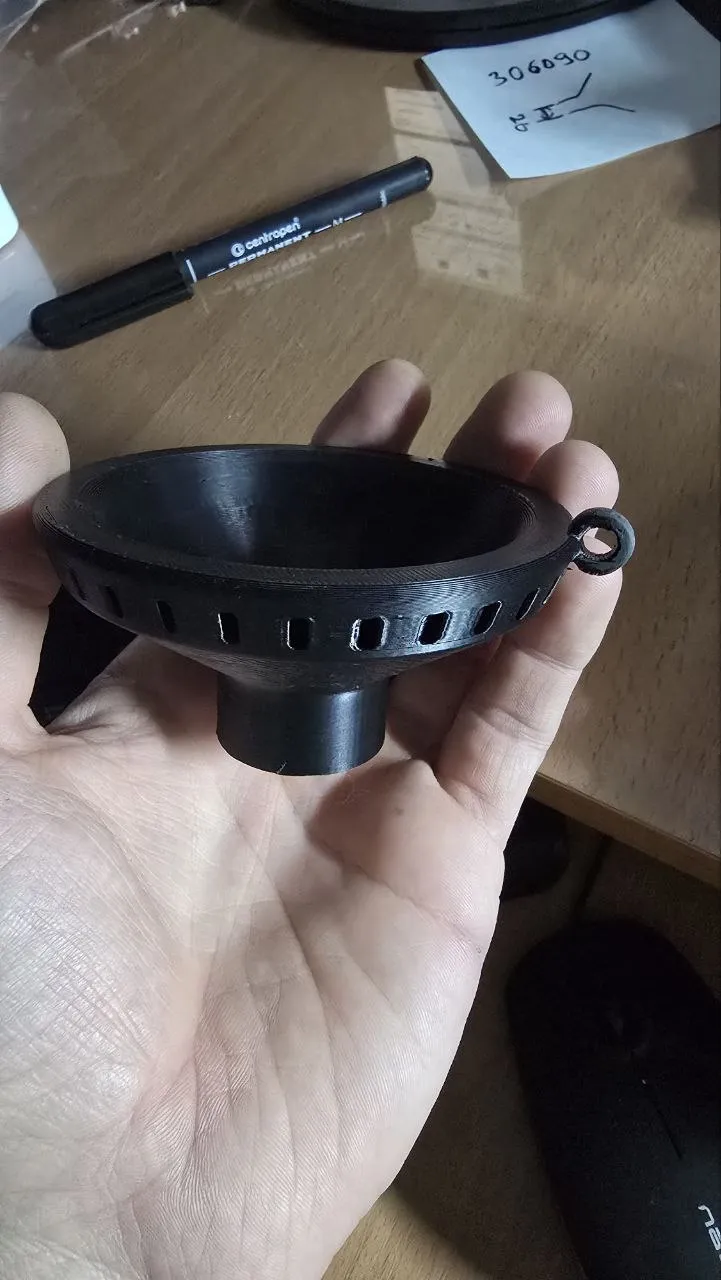 Funnel with air vent - Free 3D Print Model - MakerWorld