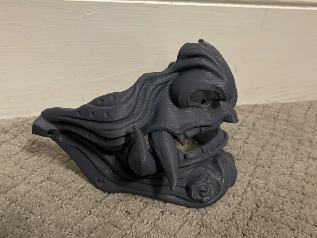 v3 oni mask by:Jose L. González on printables - Free 3D Print Model ...