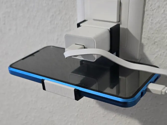 Phone holder for Xiaomi charger - Free 3D Print Model - MakerWorld