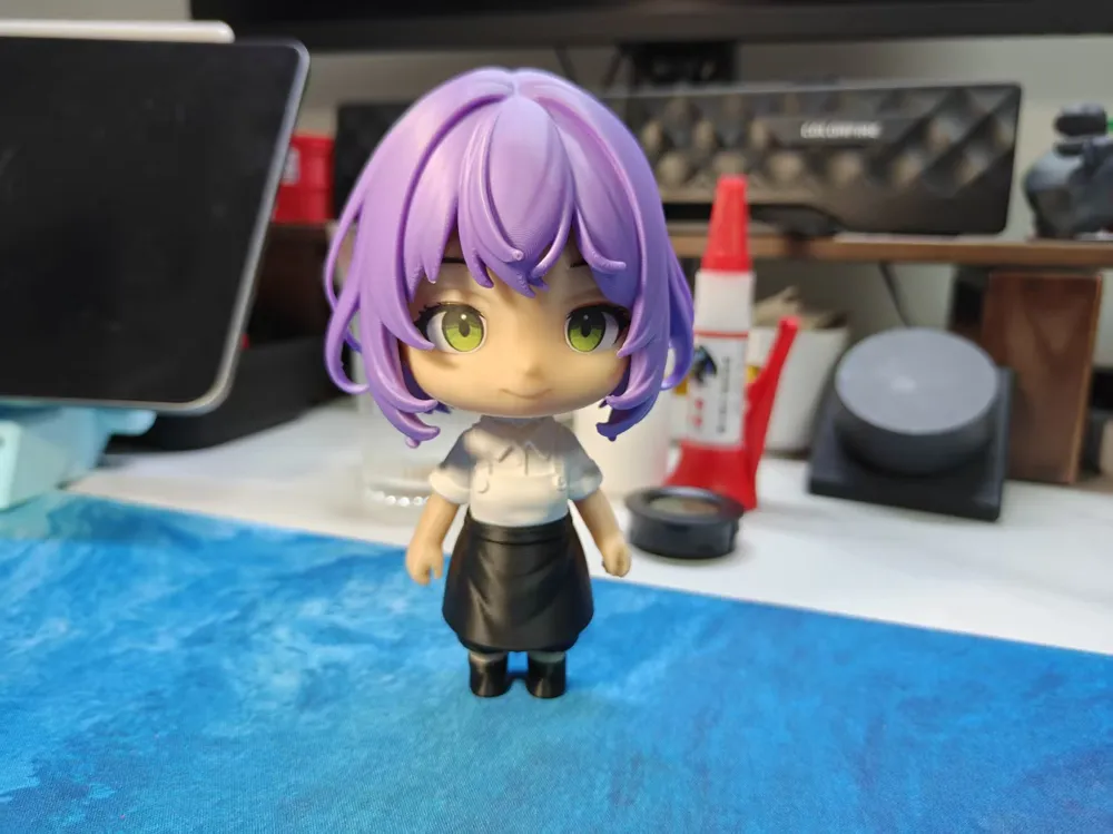 Chainsaw Man - Reze - Chibi Figure - Free 3D Print Model - MakerWorld
