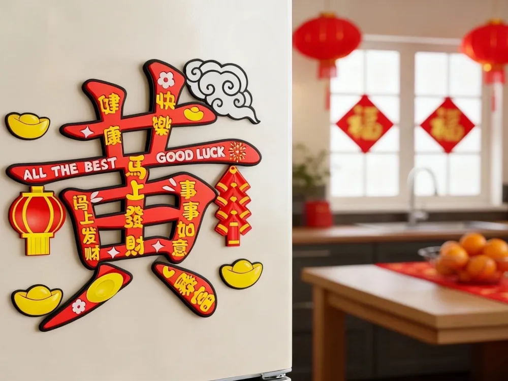 Chinese Surnames Refrigerator Magnet - Yellow - Free 3D Print Model ...