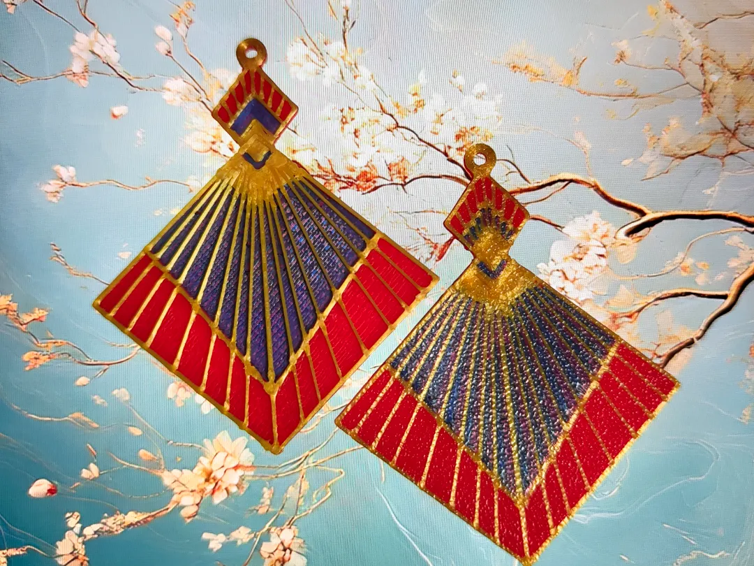 Stellar Blade Eve Ohrringe "Strahlendes Pendel" Neujahrsfarbschema ...