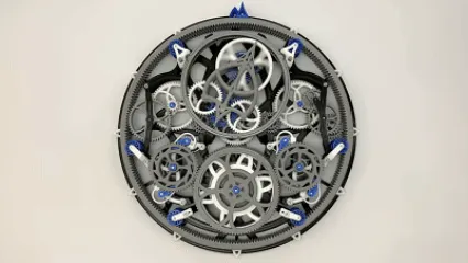 3D Printed Tourbillon Mechanical Aesthetics - Free 3D Print Model ...