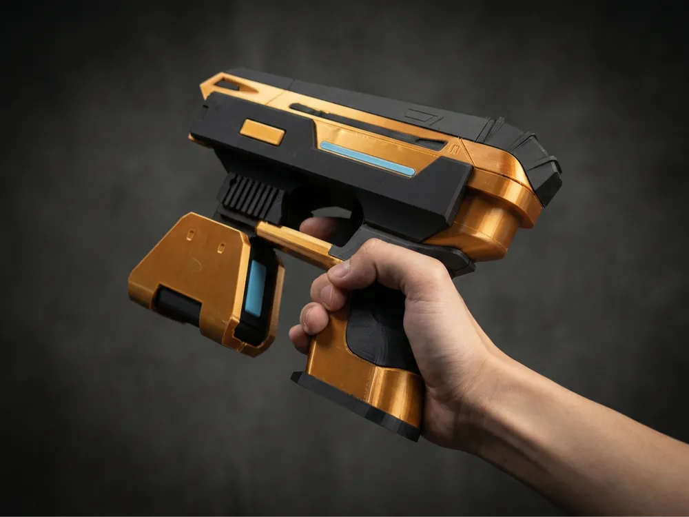 Runaway Arcade's Toy Gun (Water Gun Version) - Free 3D Print Model ...