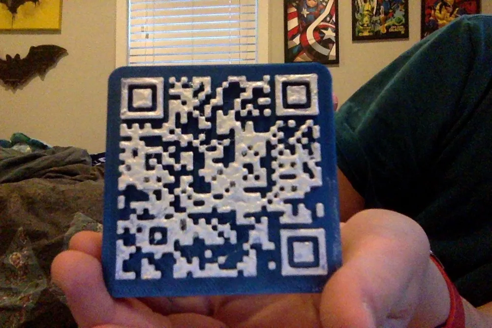Secret QR code - Free 3D Print Model - MakerWorld