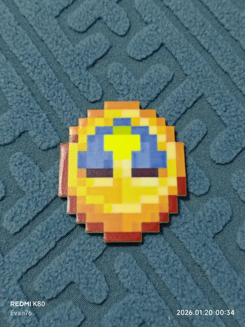 [Four-color Printing] Minecraft Clock - Free 3D Print Model - MakerWorld