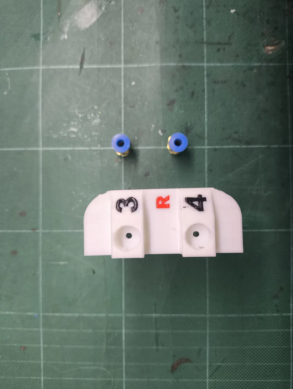 Snapmaker U1 PTFE tube connector feeder L/R - Free 3D Print Model ...