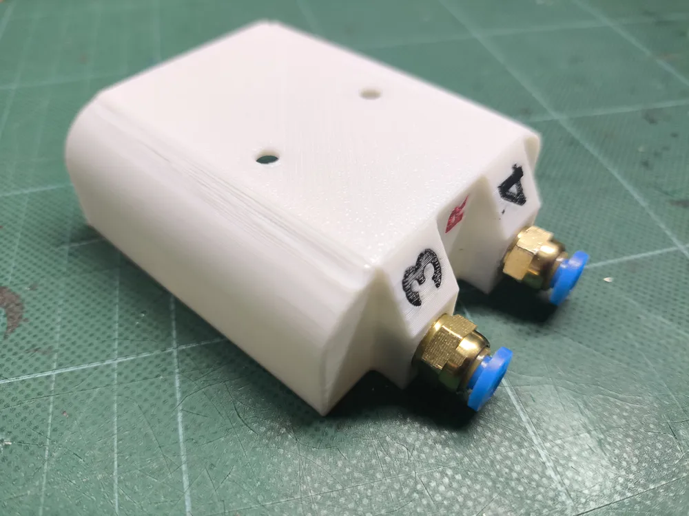 Snapmaker U1 PTFE tube connector feeder L/R - Free 3D Print Model ...