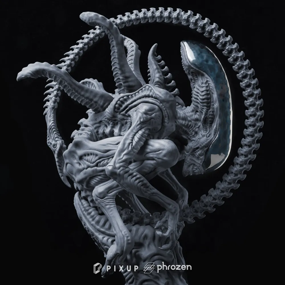 alien figurine - Free 3D Print Model - MakerWorld