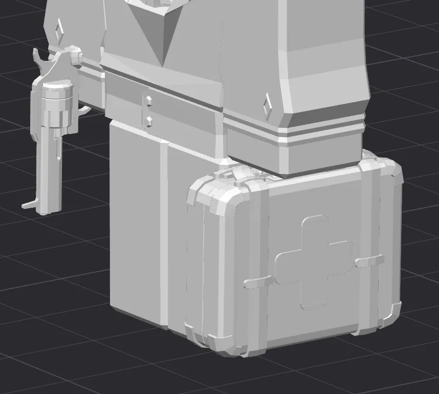Medkit from Phighting Raw STL file - Free 3D Print Model - MakerWorld