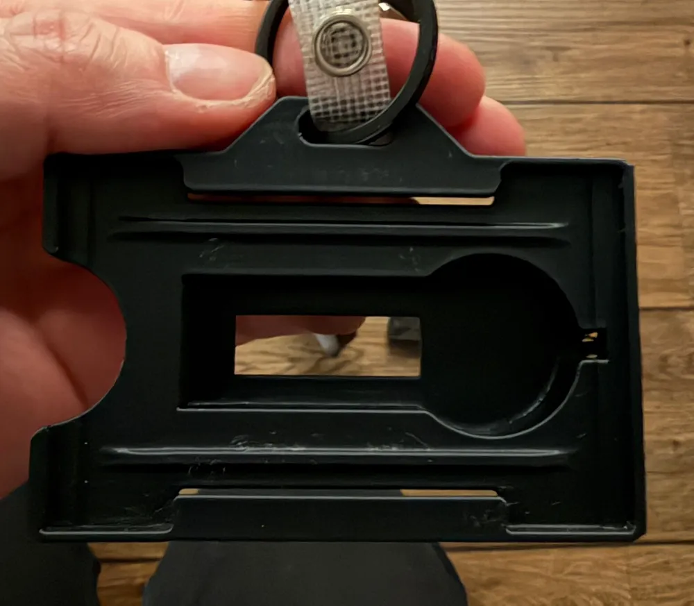 Horizontal RSA Badge Holder - Free 3D Print Model - MakerWorld