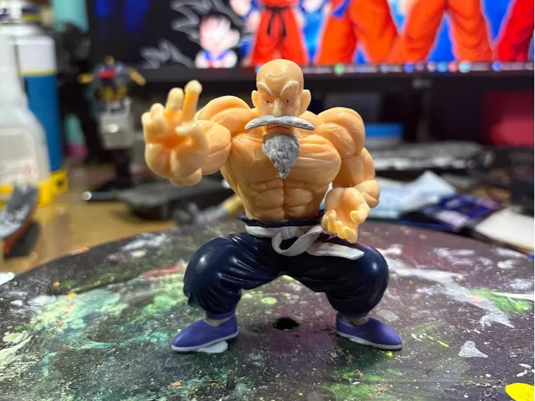 Dragon Ball Figure Master Roshi - Free 3D Print Model - MakerWorld