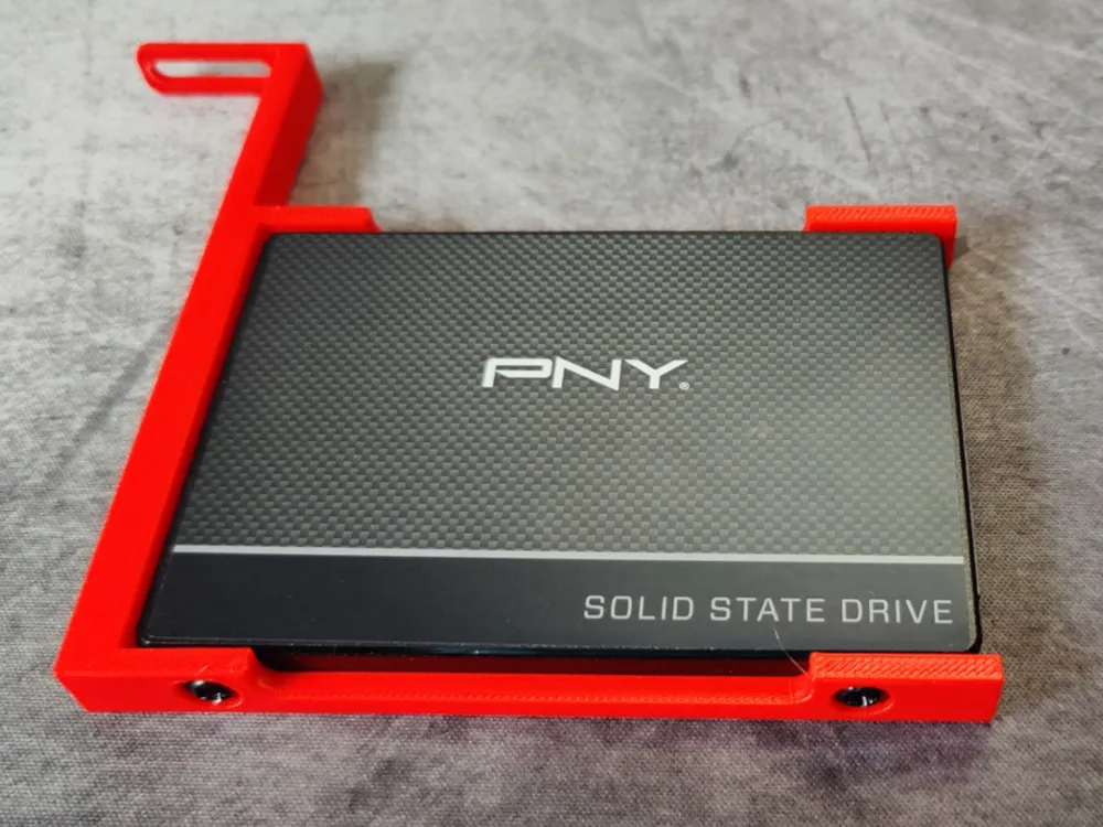 Support vertical pour SSD SATA 2,5" / Fixation pour châssis ouvert ...