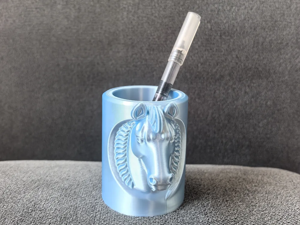Instant Success Pen Holder Cartoon Horse Head Pen Holder Pony Pen ...